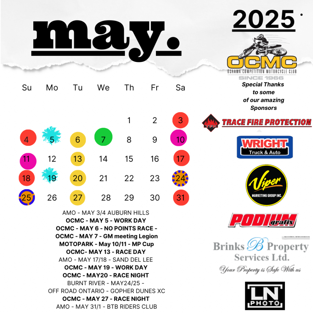 Events and Results – OCMC